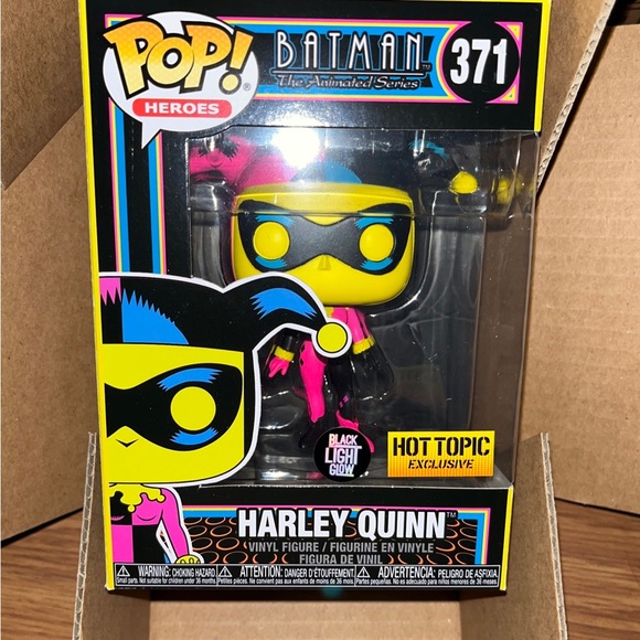 Funko | Toys | Funko Pop Blacklight Harley Quinn Batman Animated Series ...